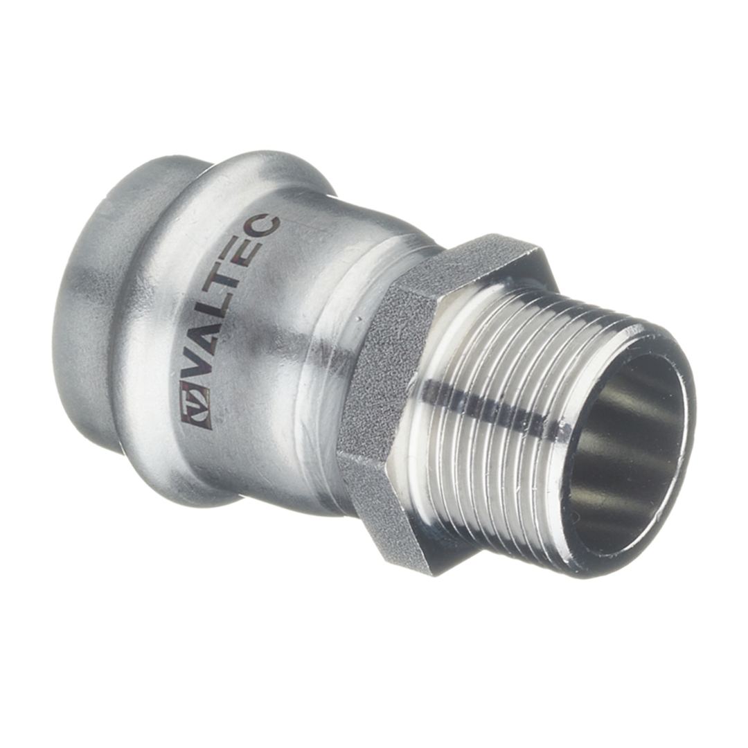 Муфта пресс-Н 35 мм х 1 1/4" нержавеющая сталь VALTEC – купить за 1 320,00 руб.