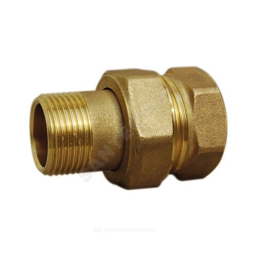 Сгон разъемный американка DN40 ВН 1 1/2" латунь – купить за 1 063,00 руб.