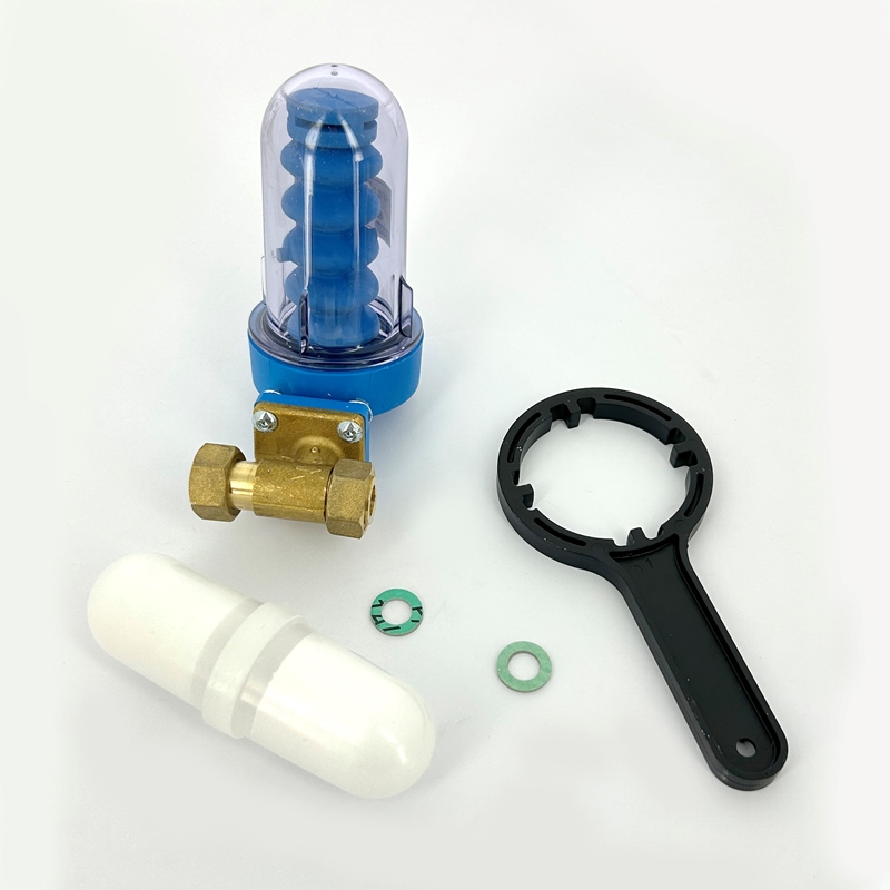 Система антинакипи ATLAS FILTRI DOSAPLUS 4 1/2" прямой, без байпаса, 2 капсулы полифосфата ...